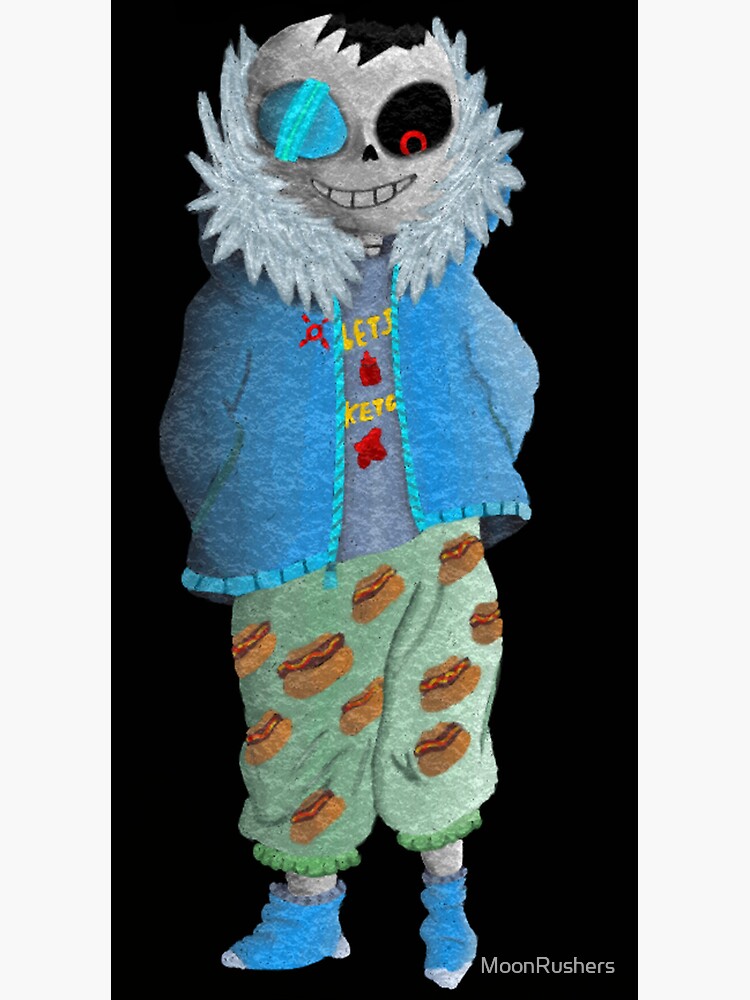"Horrortale Sans - PJ's " Sticker for Sale by MoonRushers | Redbubble