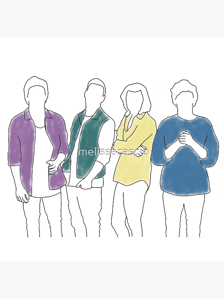 "One Direction Outline" Photographic Print for Sale by melissacascio ...