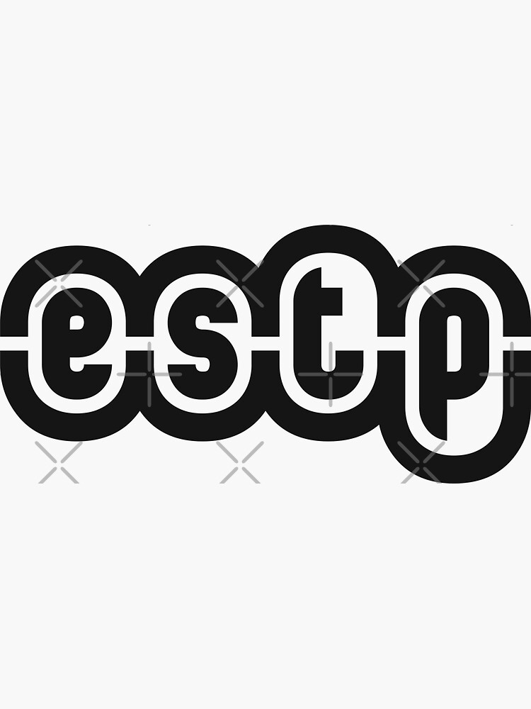 "Estp" Sticker by artsomenautte | Redbubble