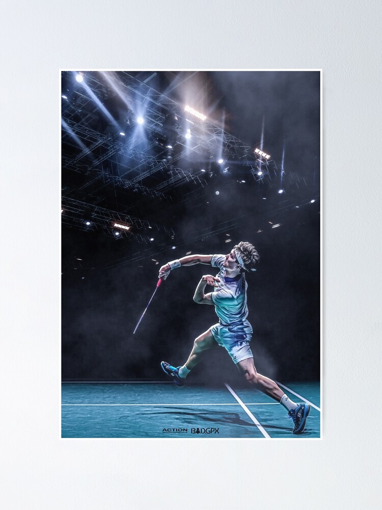 "Viktor Axelsen" Poster for Sale by RobSpink | Redbubble