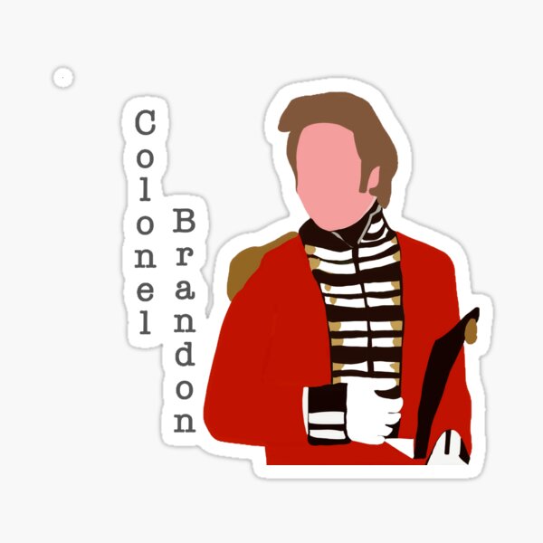"Alan Rickman - Colonel Brandon - “Sense and Sensibility”" Sticker for ...