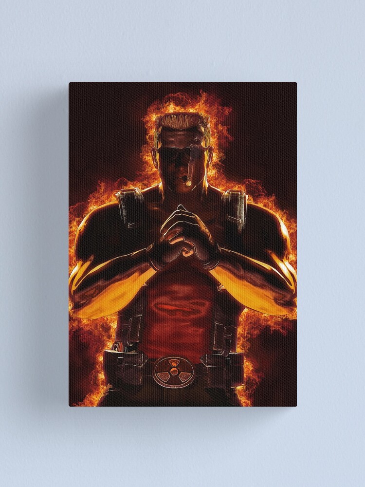 "Duke Nukem" Canvas Print for Sale by Drakk-Art | Redbubble