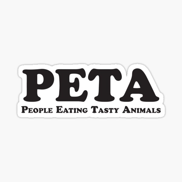 Peta Stickers | Redbubble