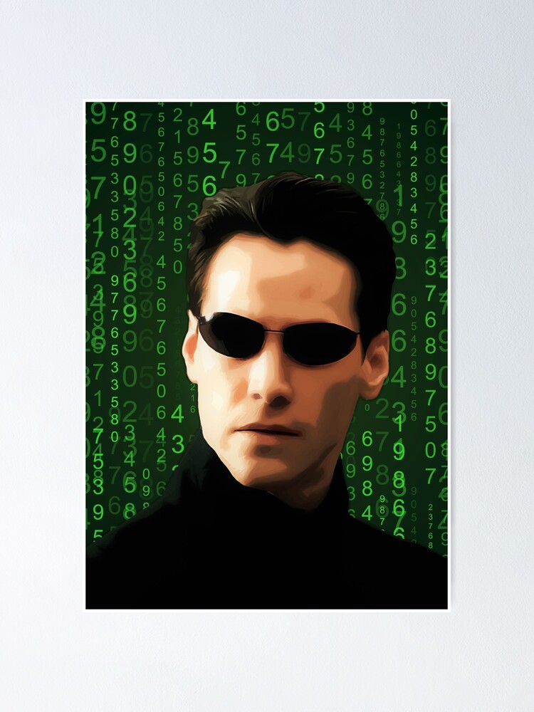 "Neo Matrix" Poster by Drakk-Art | Redbubble