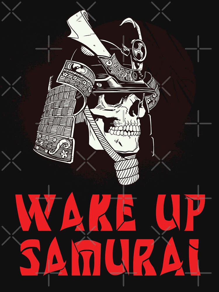 "Wake Up Samurai - Skeleton Face" T-shirt for Sale by youngdstag ...