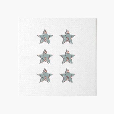 "star sticker pack" Art Board Print by isabellagracex | Redbubble
