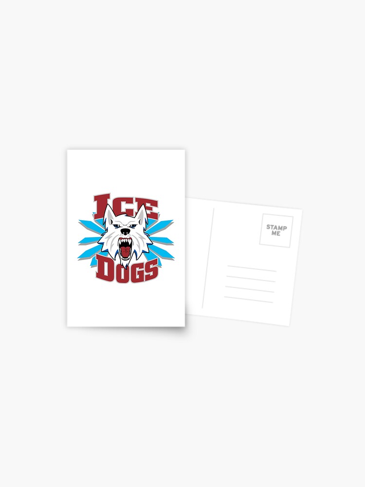 "Fairbanks Ice Dogs Logo" Postcard for Sale by Jillian Henriques ...