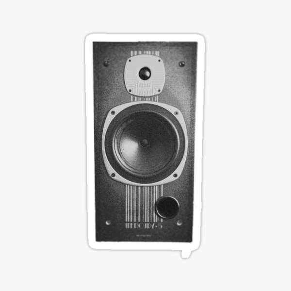 "Speaker sound system" Sticker by Rocktillyoudrop | Redbubble