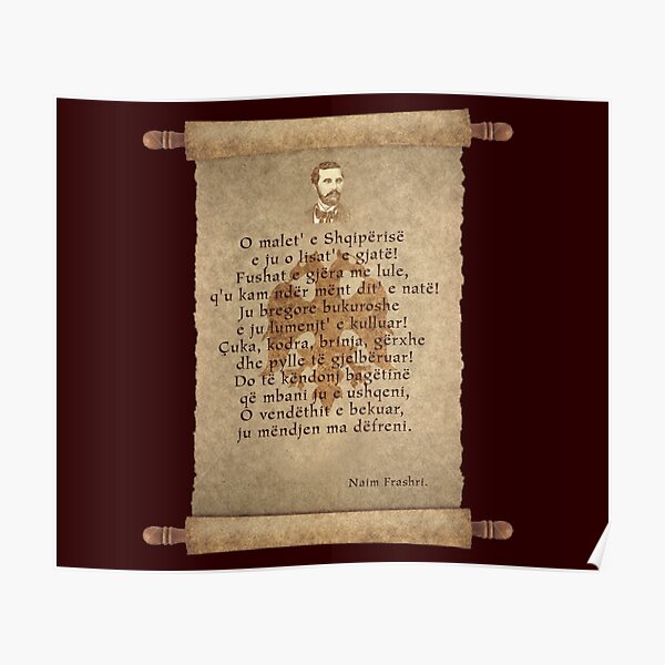 "BAGËTI E BUJQËSI" Poster for Sale by artesign | Redbubble