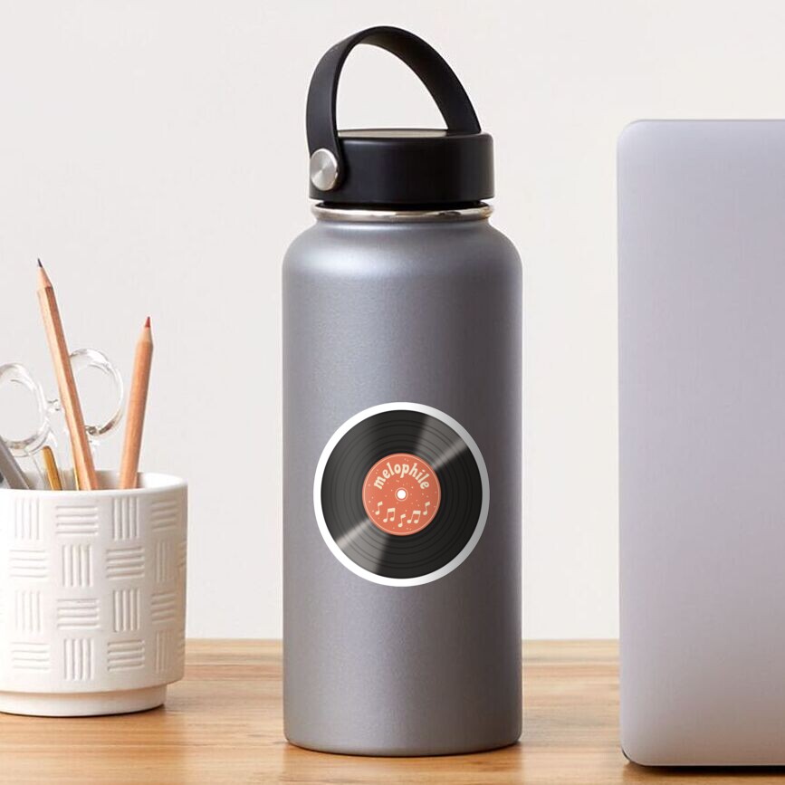 "Melophile (Music Lover) Vinyl Record" Sticker for Sale by ...