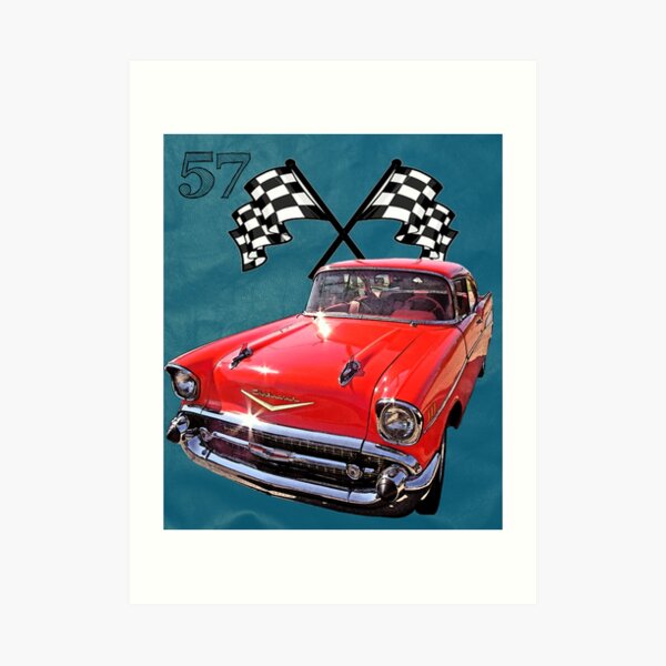 57 Chevy Wall Art | Redbubble