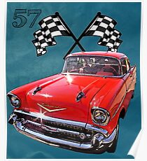 57 Chevy Posters | Redbubble