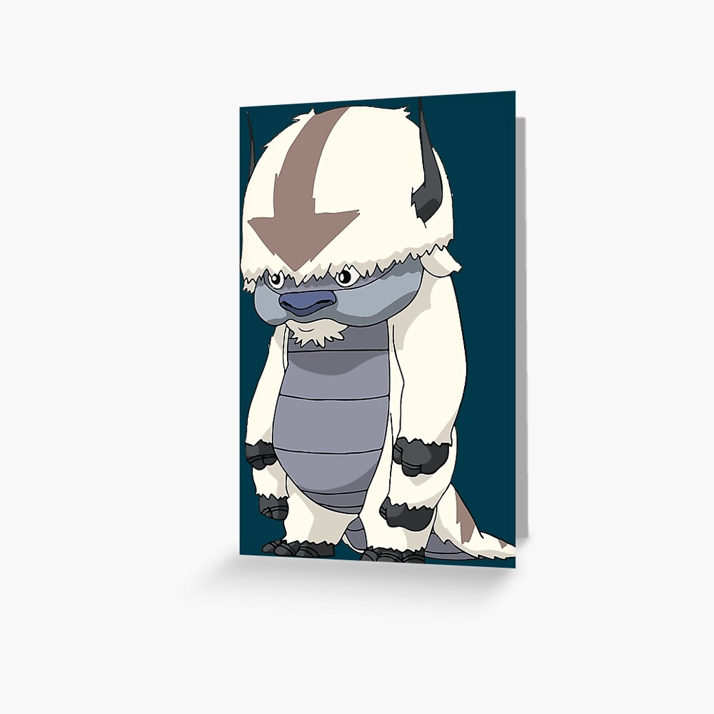 "Standing Appa - Avatar the Last Airbender" Greeting Card by ...