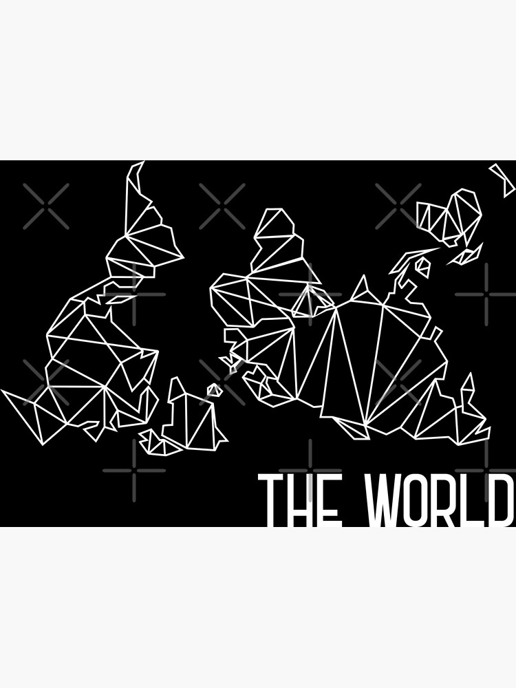 upside down world map funny confusing Premium Matte Vertical Poster ...