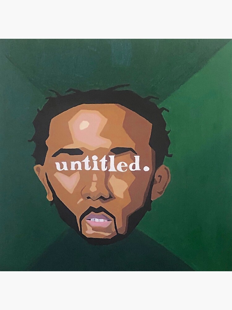 "Kendrick Album " Sticker for Sale by Ohsnap-nat | Redbubble