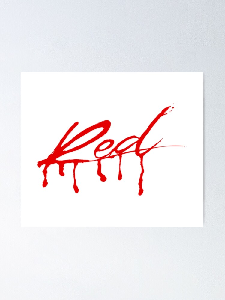 "RED LOGO" Poster for Sale by yoozy | Redbubble