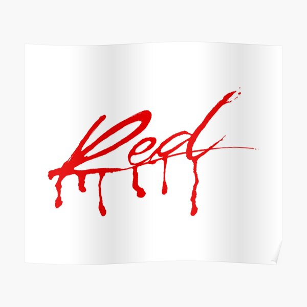 "RED LOGO" Poster for Sale by yoozy | Redbubble