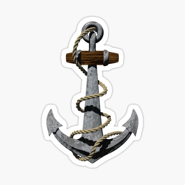 "Anchor" Sticker by Packrat | Redbubble