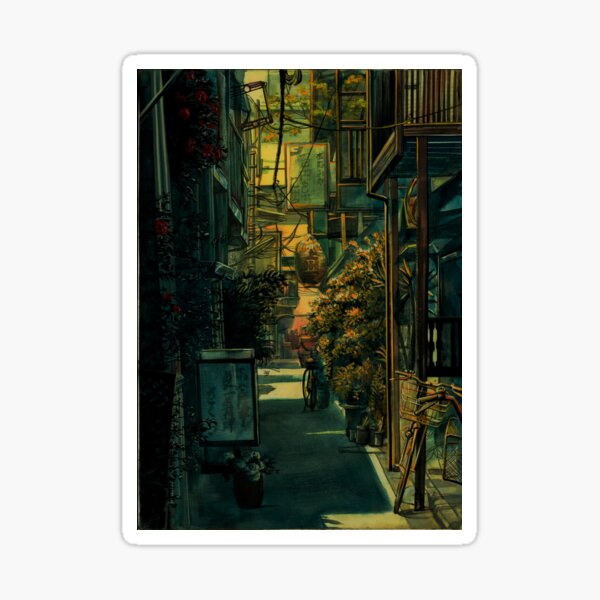 "Alley" Sticker for Sale by mojics431 | Redbubble