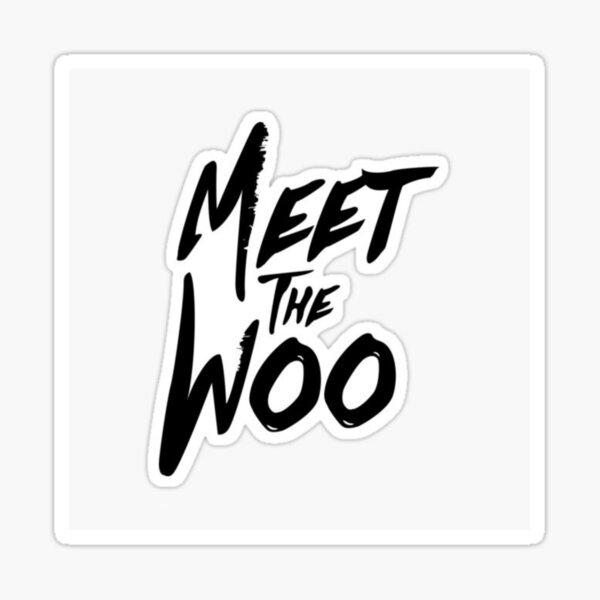 "POP SMOKE MEET THE WOO" Sticker for Sale by ssen570 | Redbubble