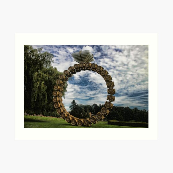 "Yorkshire sculpture park - Beyond solitaire " Art Print by ...