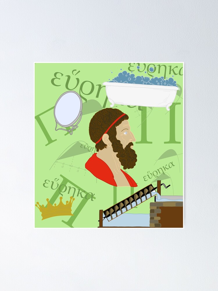 "Archimedes" Poster by elkeclose | Redbubble