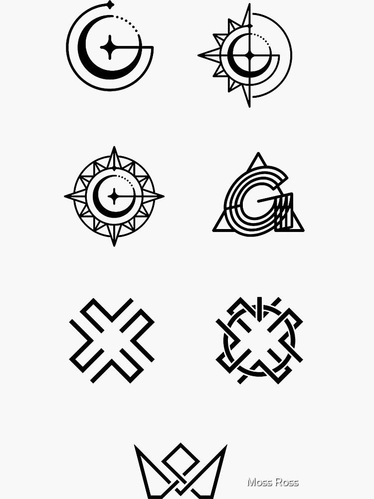 "Kpop Gfriend Logos Collection" Sticker for Sale by GamingC | Redbubble