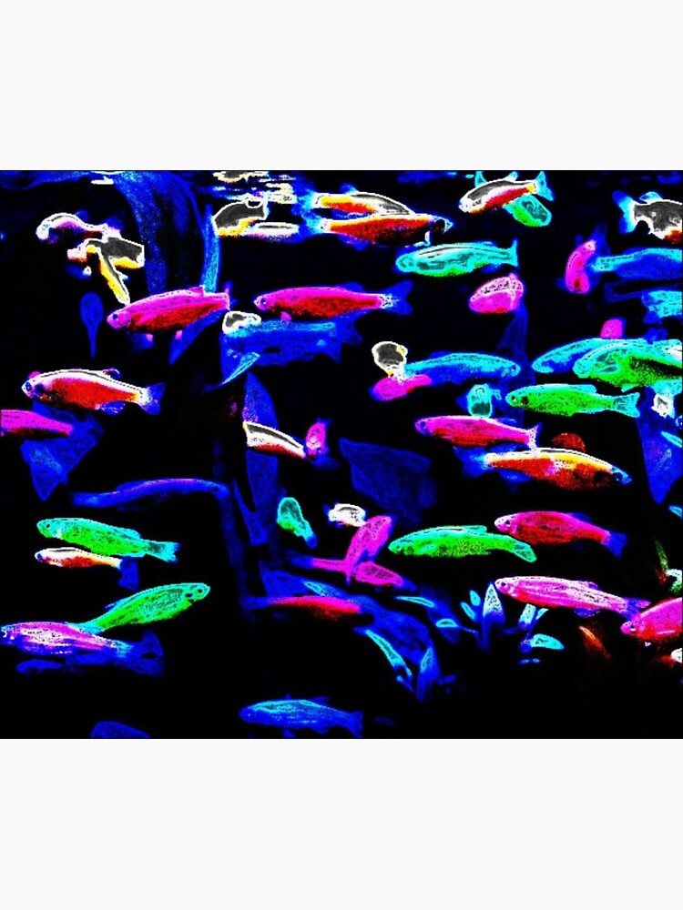 "Glofish" Stickerundefined by Yamasiro | Redbubble