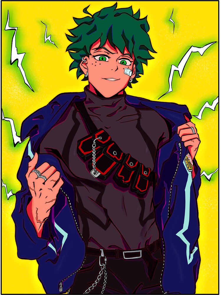 "Deku" Sticker for Sale by JCKY | Redbubble