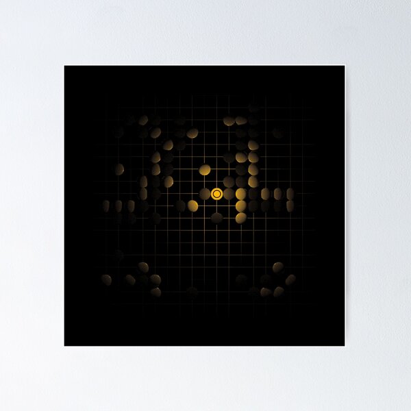 "Lee Sedol VS AlphaGo - Divine Move" Poster for Sale by pikkuraila ...