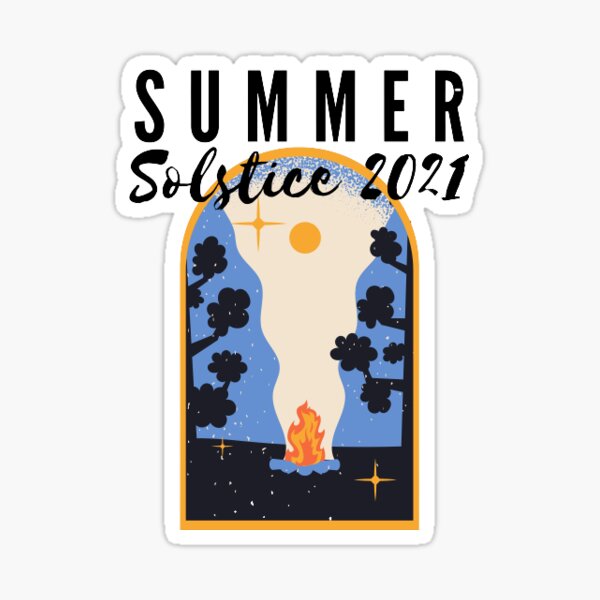 "summer solstice 2020" Sticker by JocelynCrafts | Redbubble