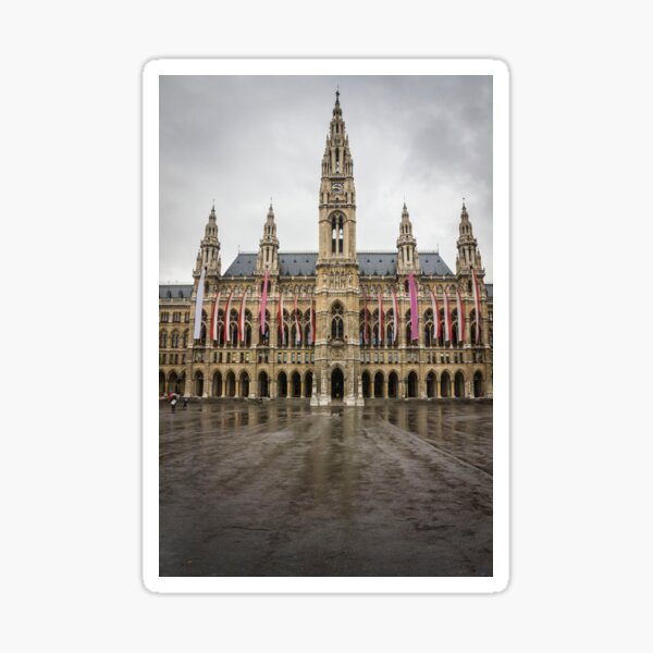 "Vienna, Austria" Sticker by HalinaJ | Redbubble