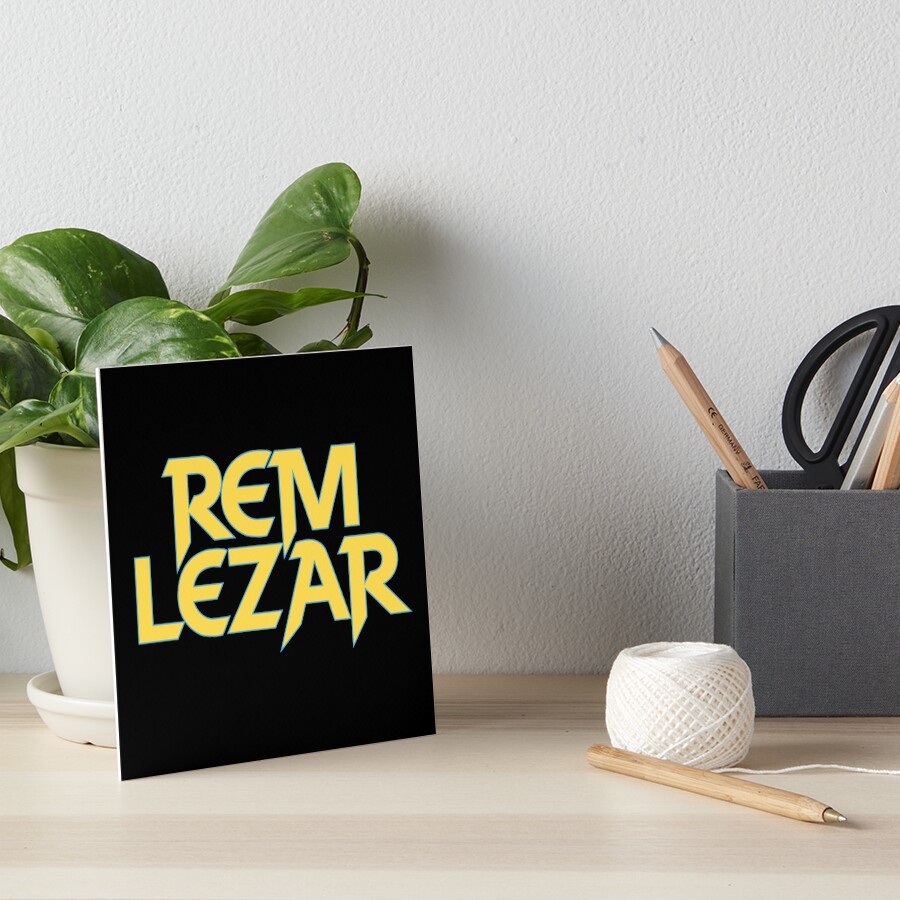"Rem Lazar Logo" Art Board Print by DBWDesigns101 | Redbubble