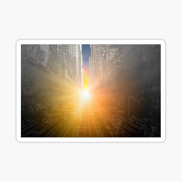 "Excelsior" Sticker by mikebraun | Redbubble