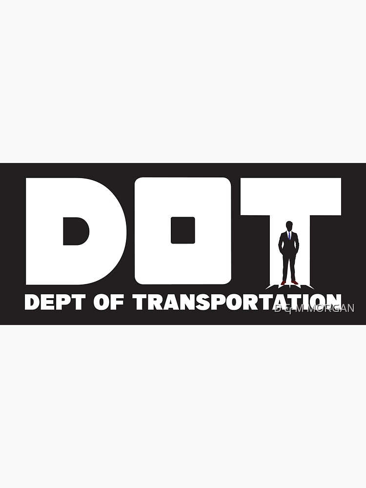 "DOT MIB" Sticker for Sale by TheBoro | Redbubble