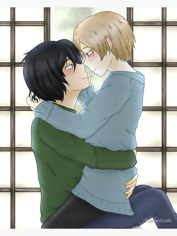"TanuNatsu Embrace" Sticker for Sale by Kanamizaki | Redbubble