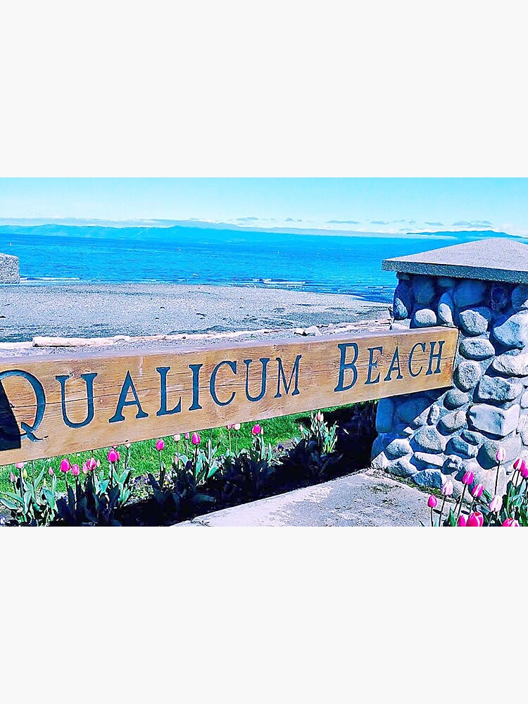 "Qualicum Beach" Sticker for Sale by bodys | Redbubble