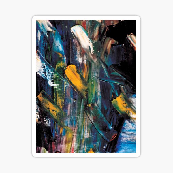 "Midnight" Sticker for Sale by roxannemacmod | Redbubble