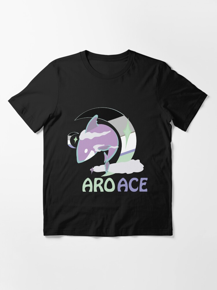 "AroAce Pride Sky Shark" T-shirt by GalaxyCentaur | Redbubble