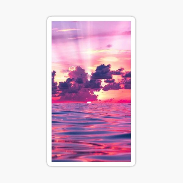 "the dawn" Sticker by kawadasaki | Redbubble