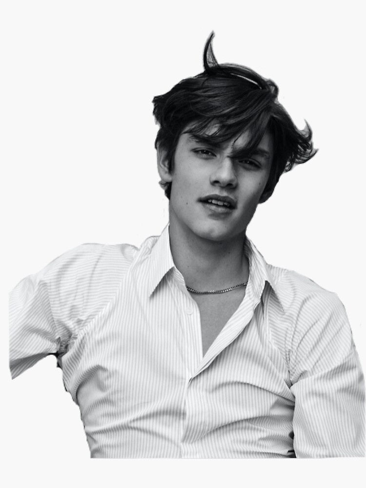 "Louis Partidge sticker" Sticker for Sale by jaimiedesigns | Redbubble