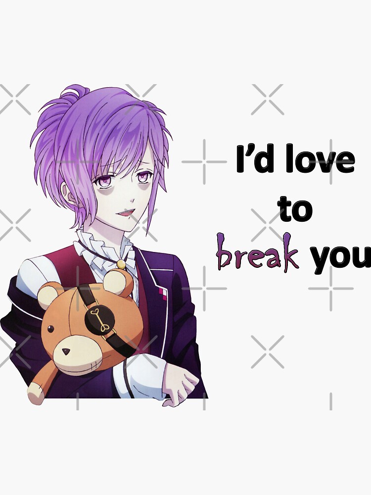 "Kanato Sakamaki Husbando" Sticker for Sale by Triny92 | Redbubble