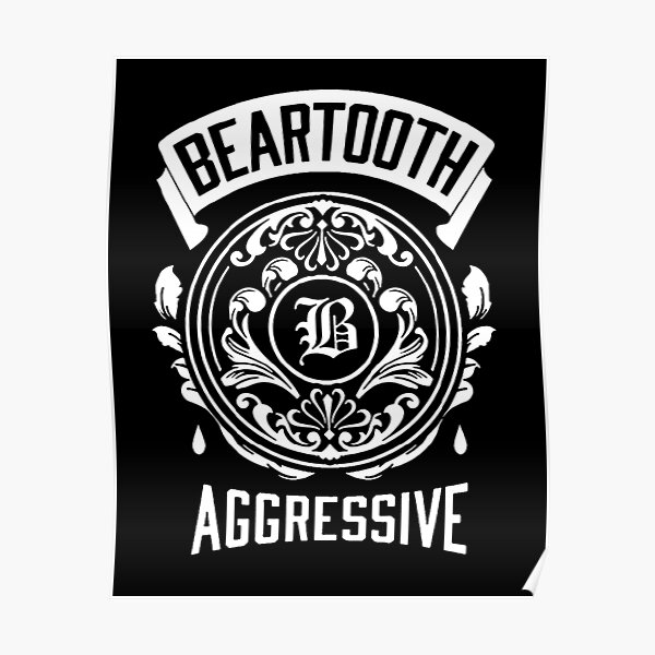 Póster «fondos de pantalla logo beartooth banda metal wilatikta» de ...