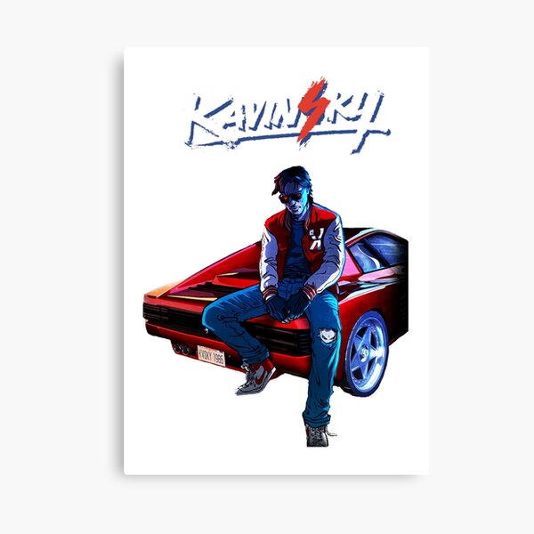 "Kavinsky" Canvas Print for Sale by FarhanArif | Redbubble