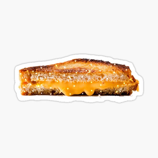 Grilled Cheese Stickers | Redbubble