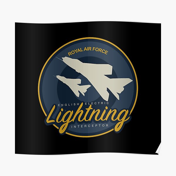 "English Electric Lightning" Poster for Sale by StrongVlad | Redbubble