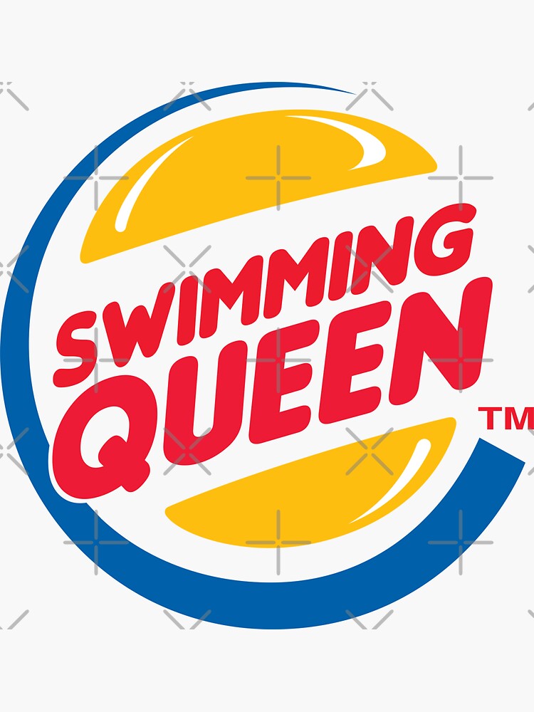 "I Am A Swimming Queen Best Swimmer In The World" Sticker for Sale by ...
