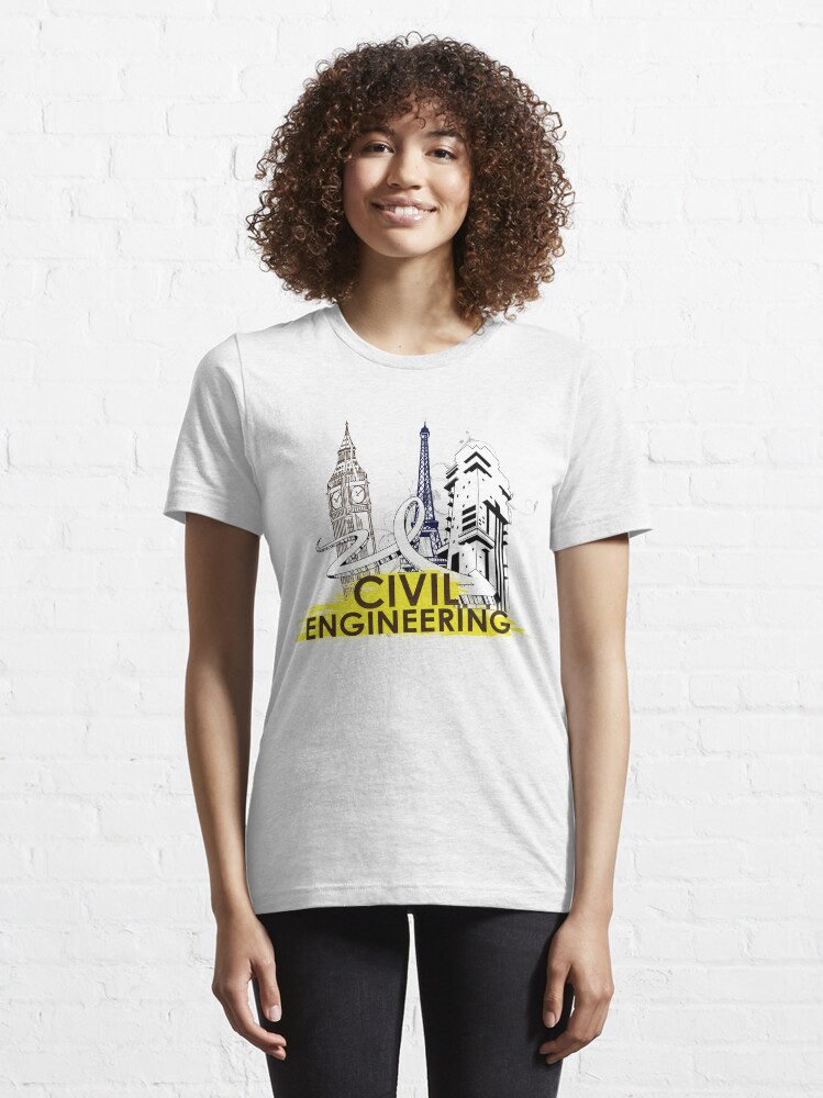 "Civil Engineering!" T-shirt for Sale by teesnaps | Redbubble | civil engineer t-shirts - civil ...