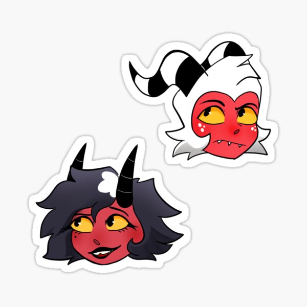 "Moxie and Millie" Sticker for Sale by Jaytaku | Redbubble