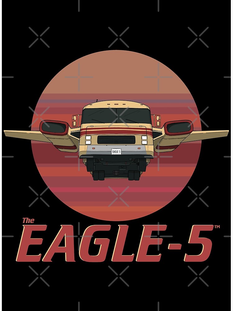 "Spaceballs Eagle 5 Alt Version" Poster by spitfirev101 | Redbubble